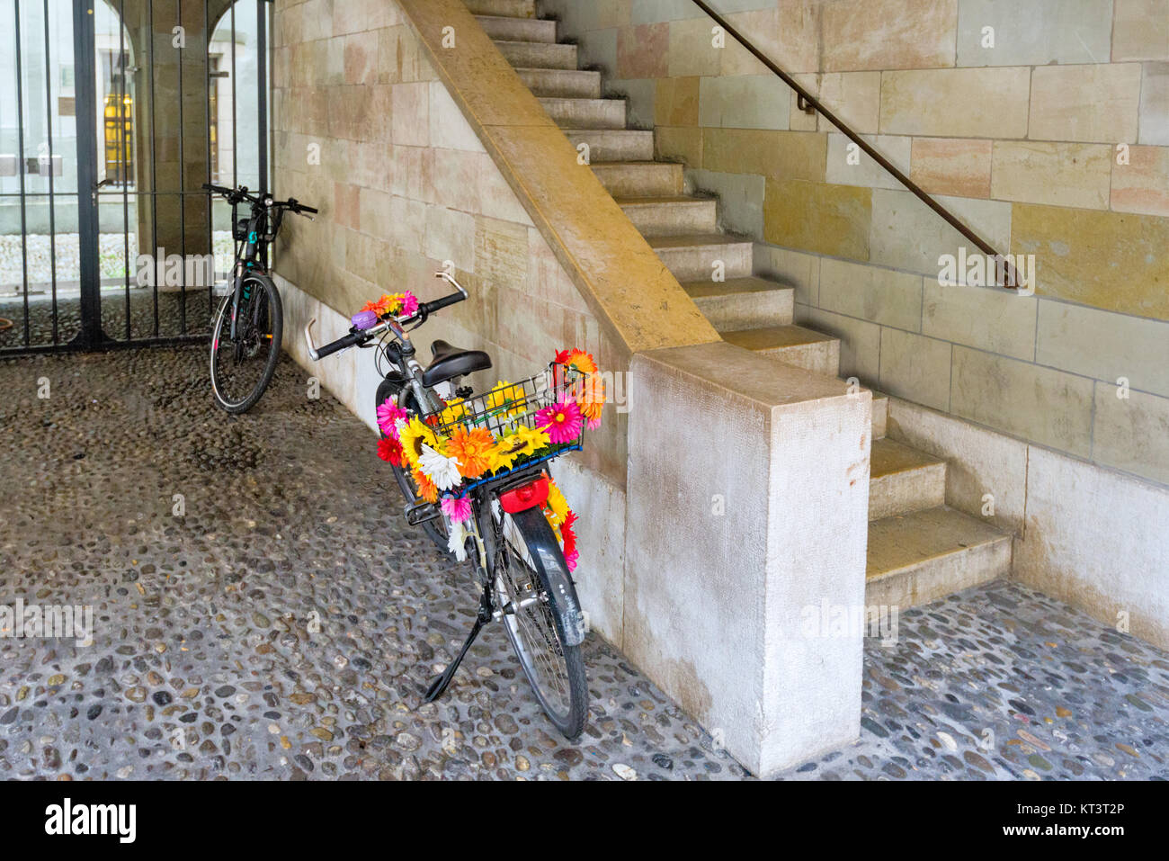 GENEVA, SWITZERLAND - September 03, 2017 courtyard of the city hall is ...