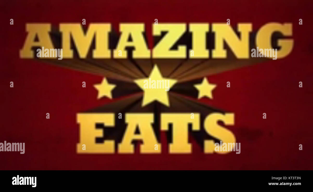 The Amazing Eats logo represents a brand that emphasizes exceptional ...