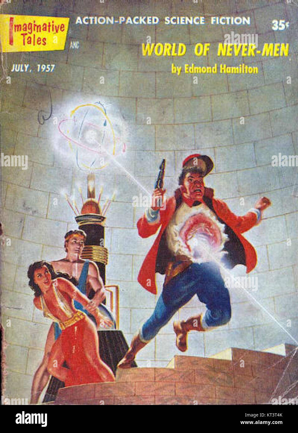 'Imaginative Tales' from 1957 is a collection of fictional stories ...