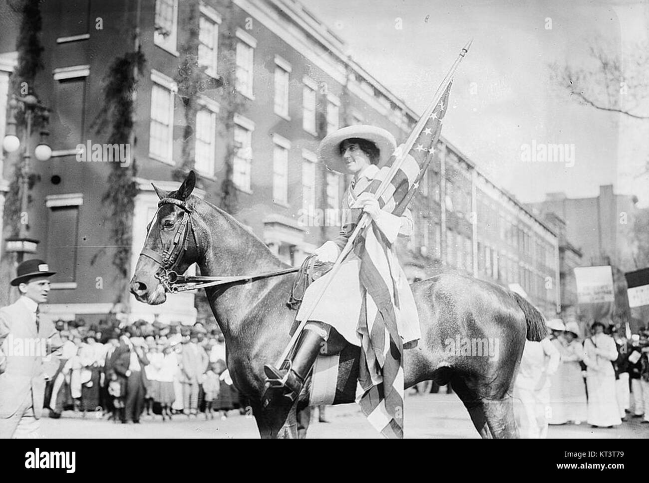 Inez Milholland Boissevain was a prominent American suffragist and ...