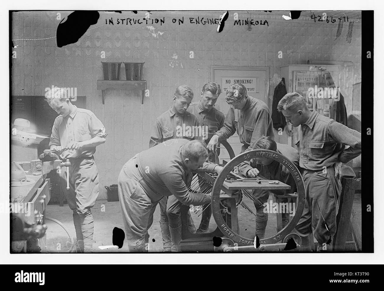 Repair instruction Black and White Stock Photos & Images - Alamy