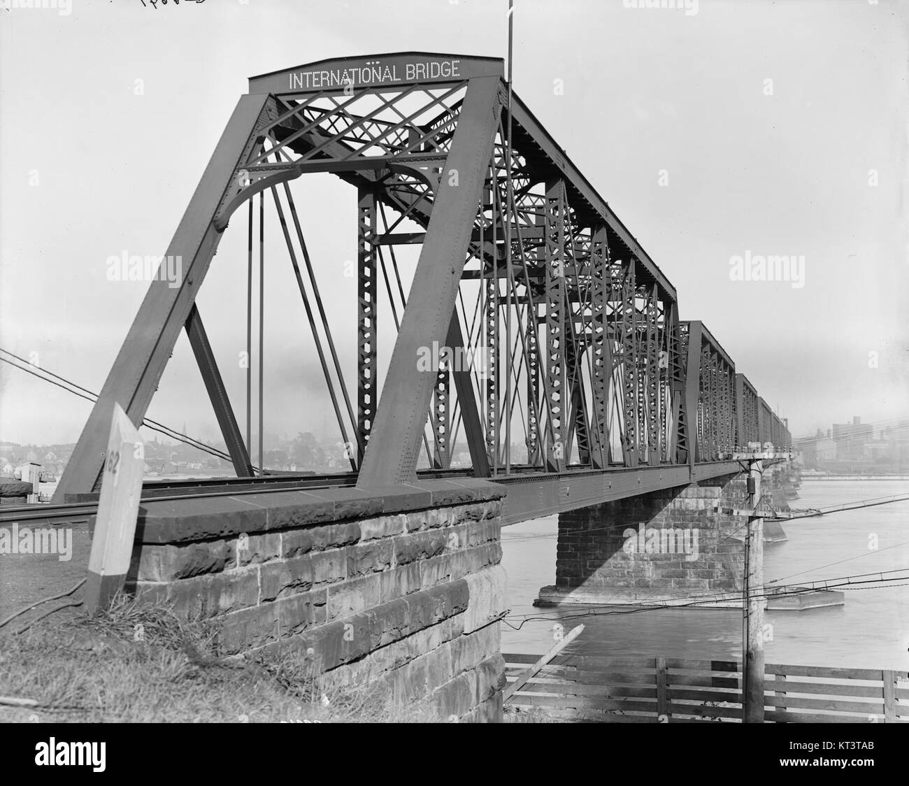 The International Bridge in Buffalo is a significant infrastructure ...
