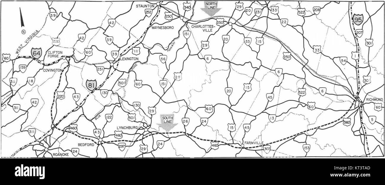 Interstate Route 64 is a major highway in the United States, proposed ...