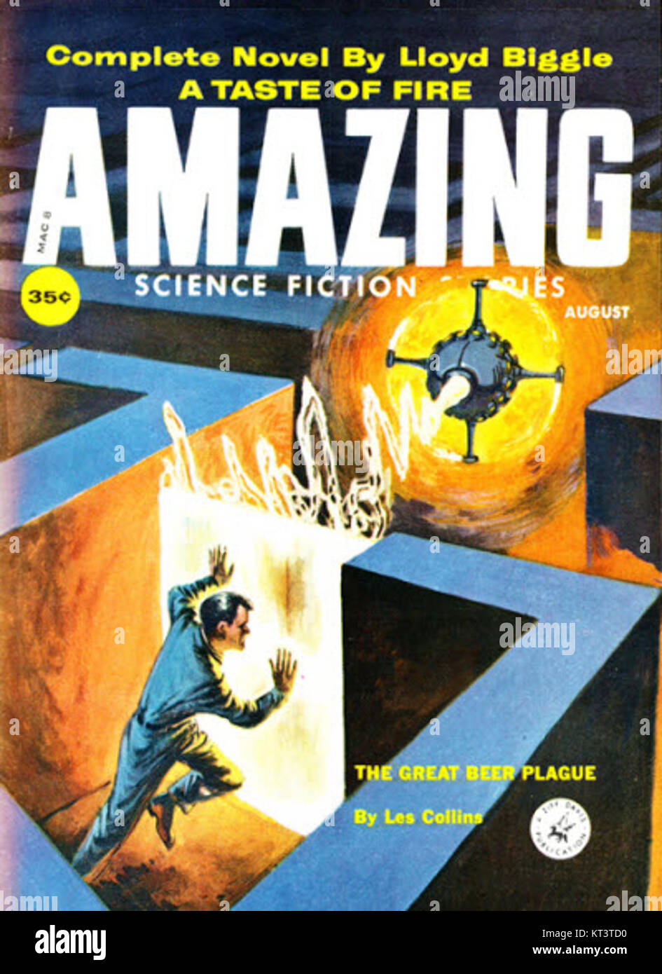 Amazing Science Fiction Stories, a popular magazine from 1959, featured ...