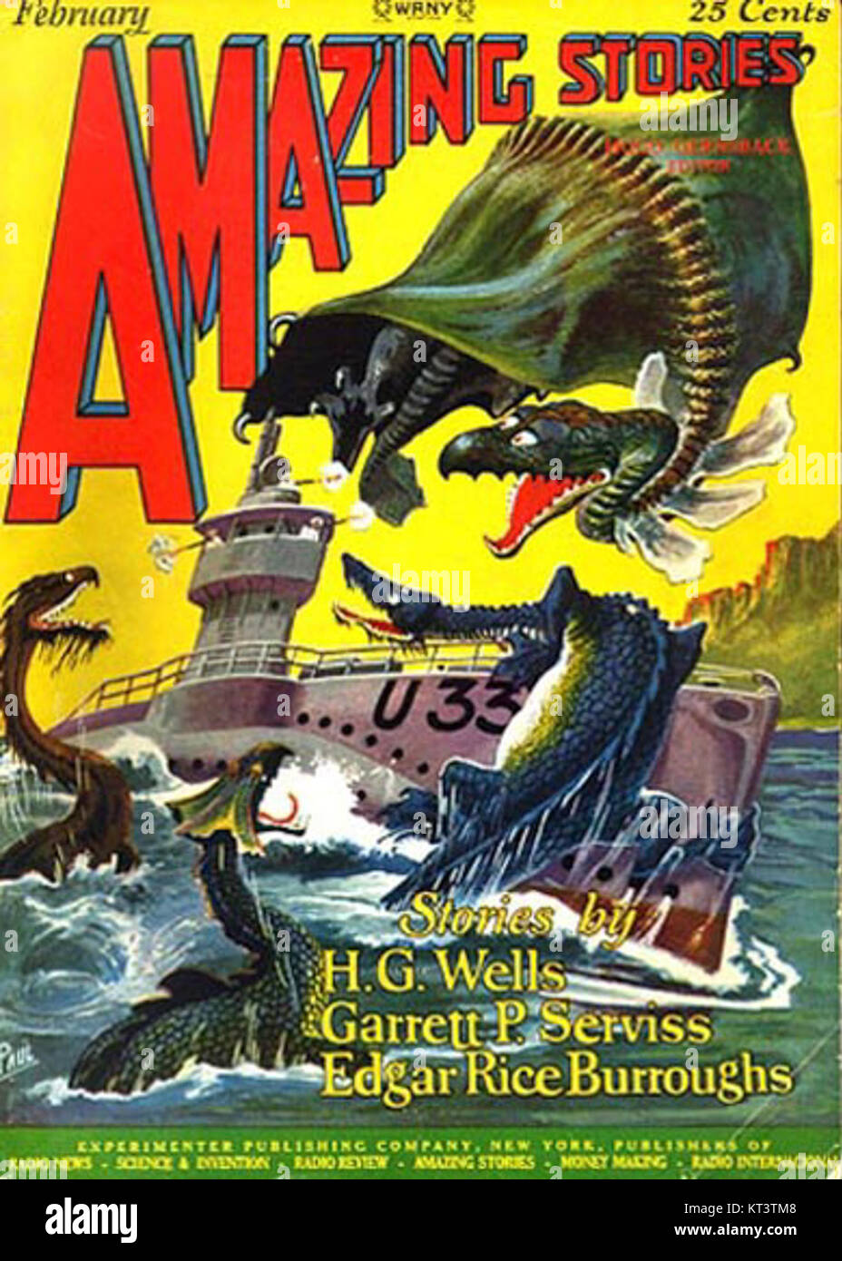 Amazing Stories, published in 1927, was one of the first science ...