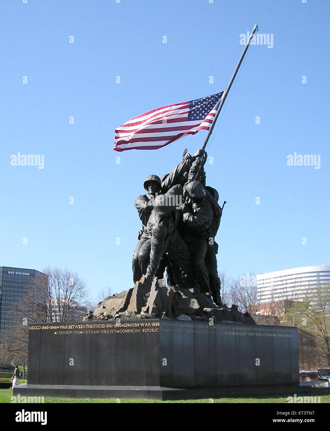 The Iwo Jima Monument, located in Washington D.C., commemorates the ...