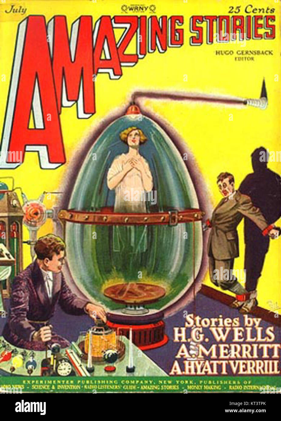 Amazing Stories, published in 1927, was one of the pioneering science ...