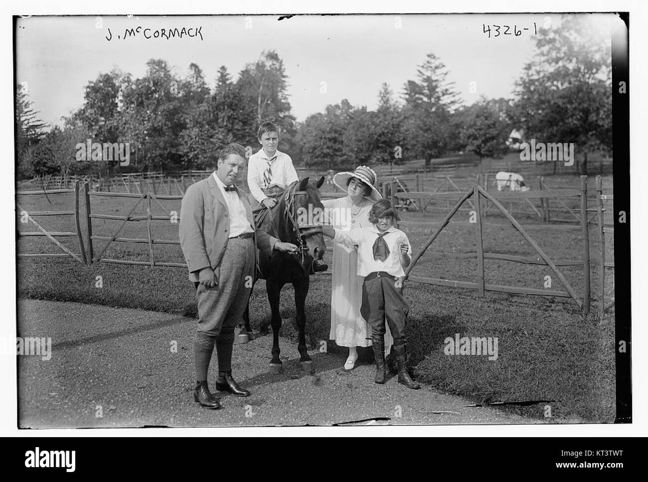 This photograph features J. McCormack, a prominent individual from the ...