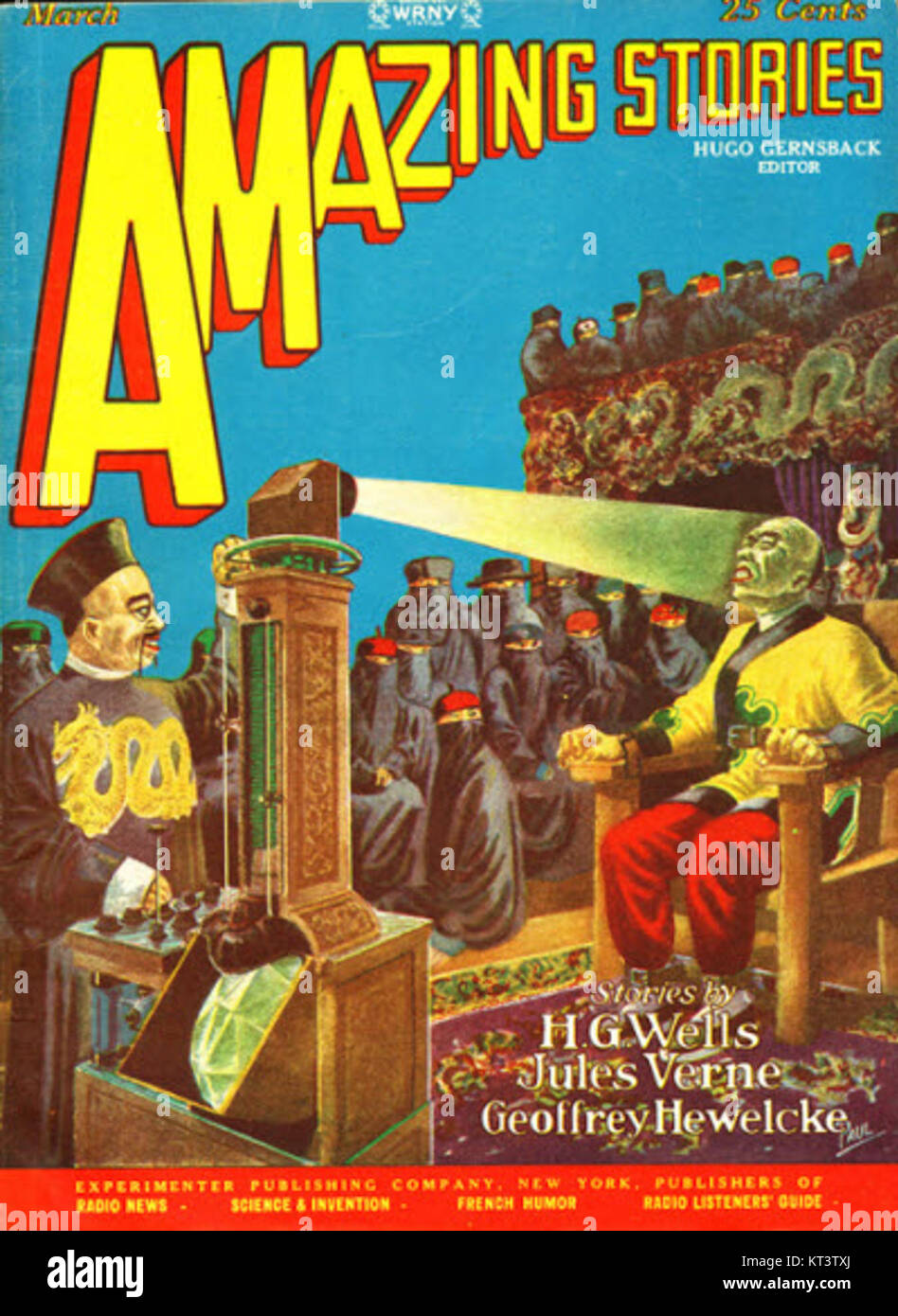 The 1928 edition of 'Amazing Stories' showcases the early years of ...