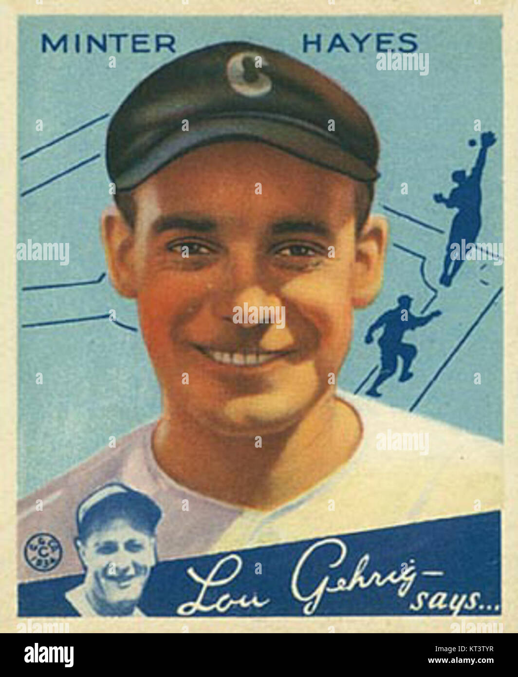 The Jackie Hayes Goudey card is a collectible sports card from the ...