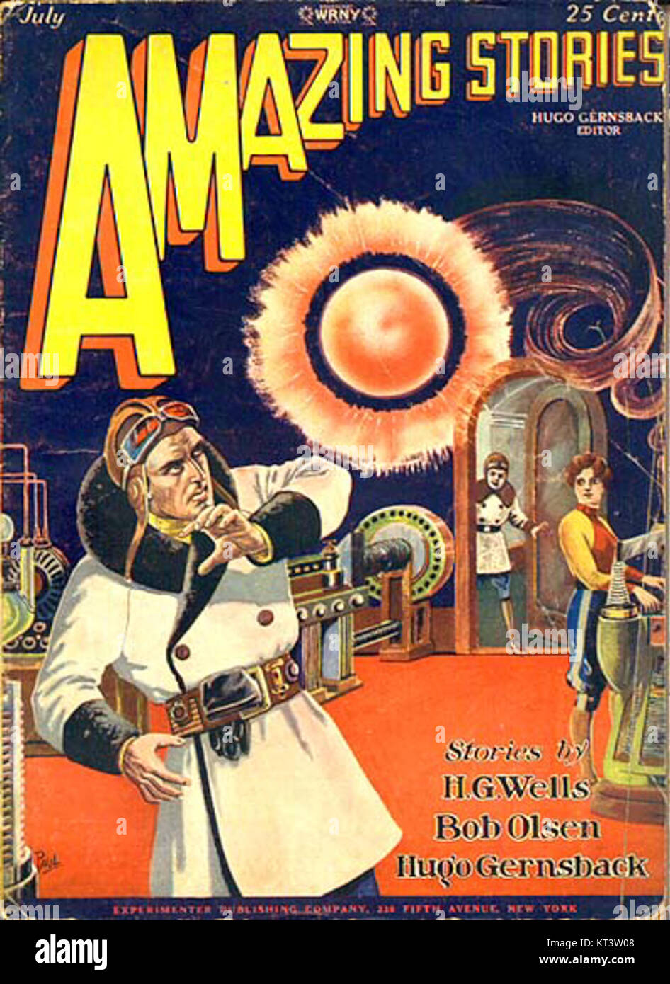 Amazing Stories 192807 refers to an issue of the American science ...
