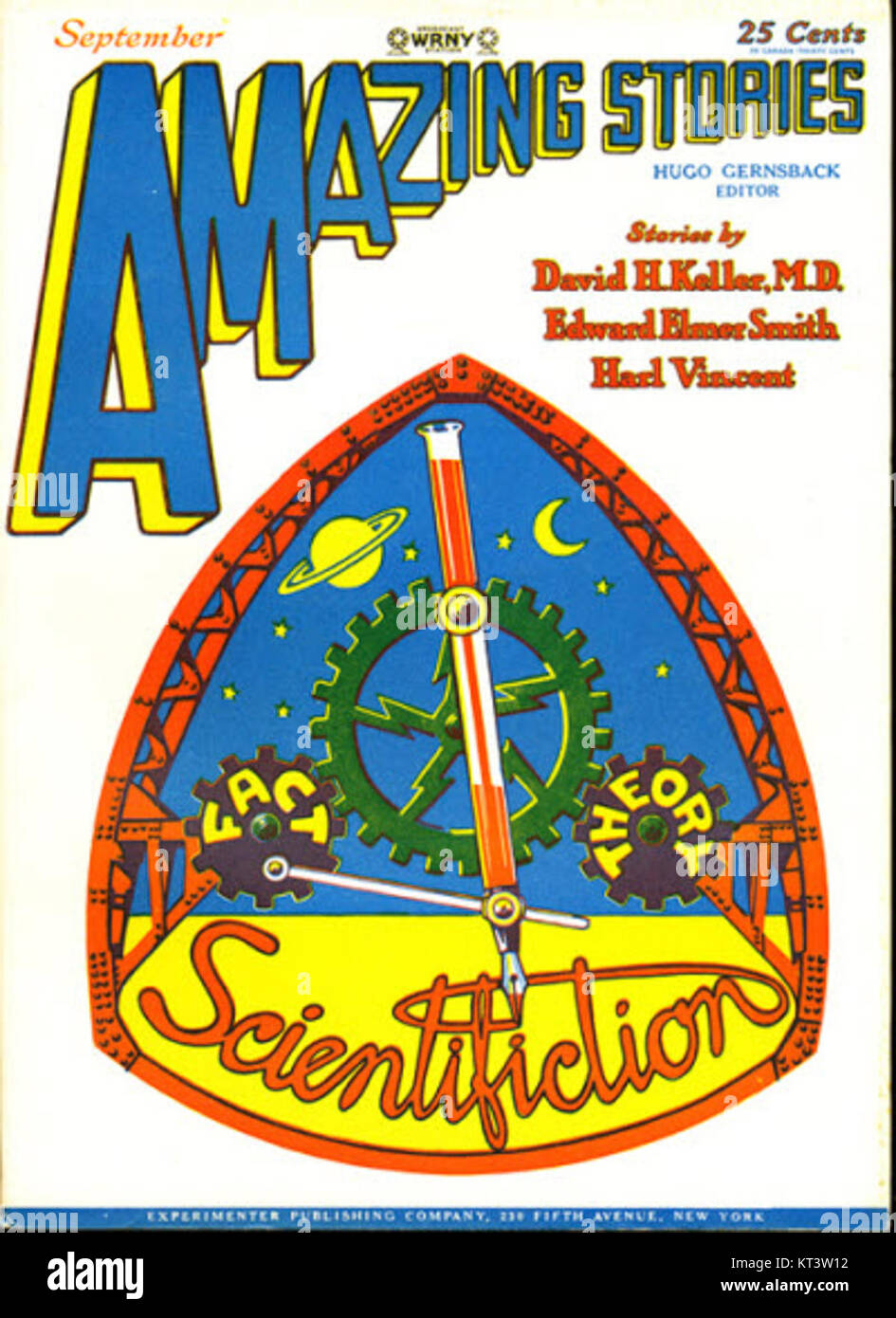 *Amazing Stories* 1928, a science fiction magazine, was one of the ...