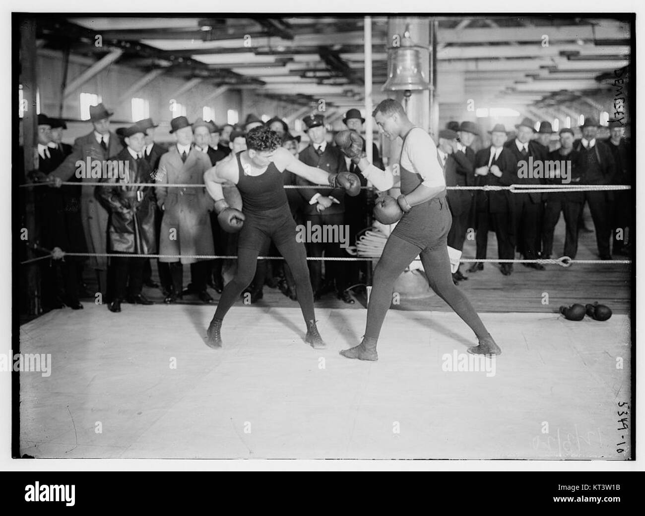 This image shows Jack Dempsey, the legendary American boxer, in the ...