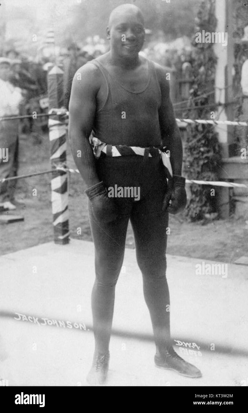 Young Jack Johnson Boxer