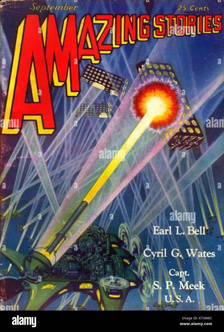 Amazing Stories (1929) was one of the first science fiction magazines ...