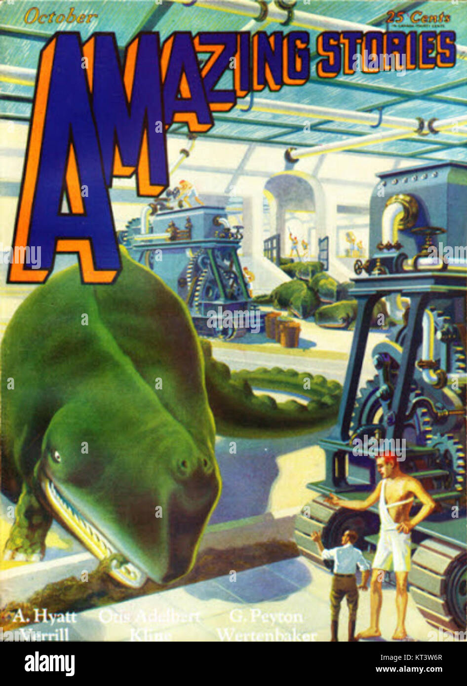 Amazing Stories, a popular American pulp magazine from 1929, was one of ...