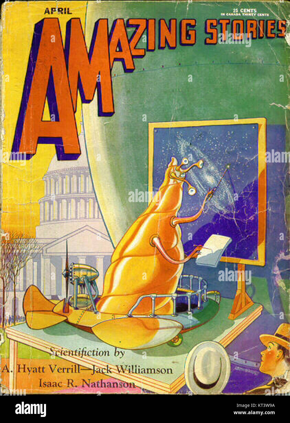 'Amazing Stories' is a 1930 science fiction pulp magazine, notable for ...