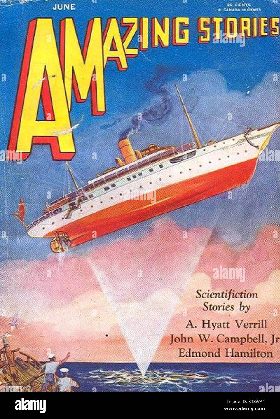 'Amazing Stories' was a science fiction magazine first published in ...