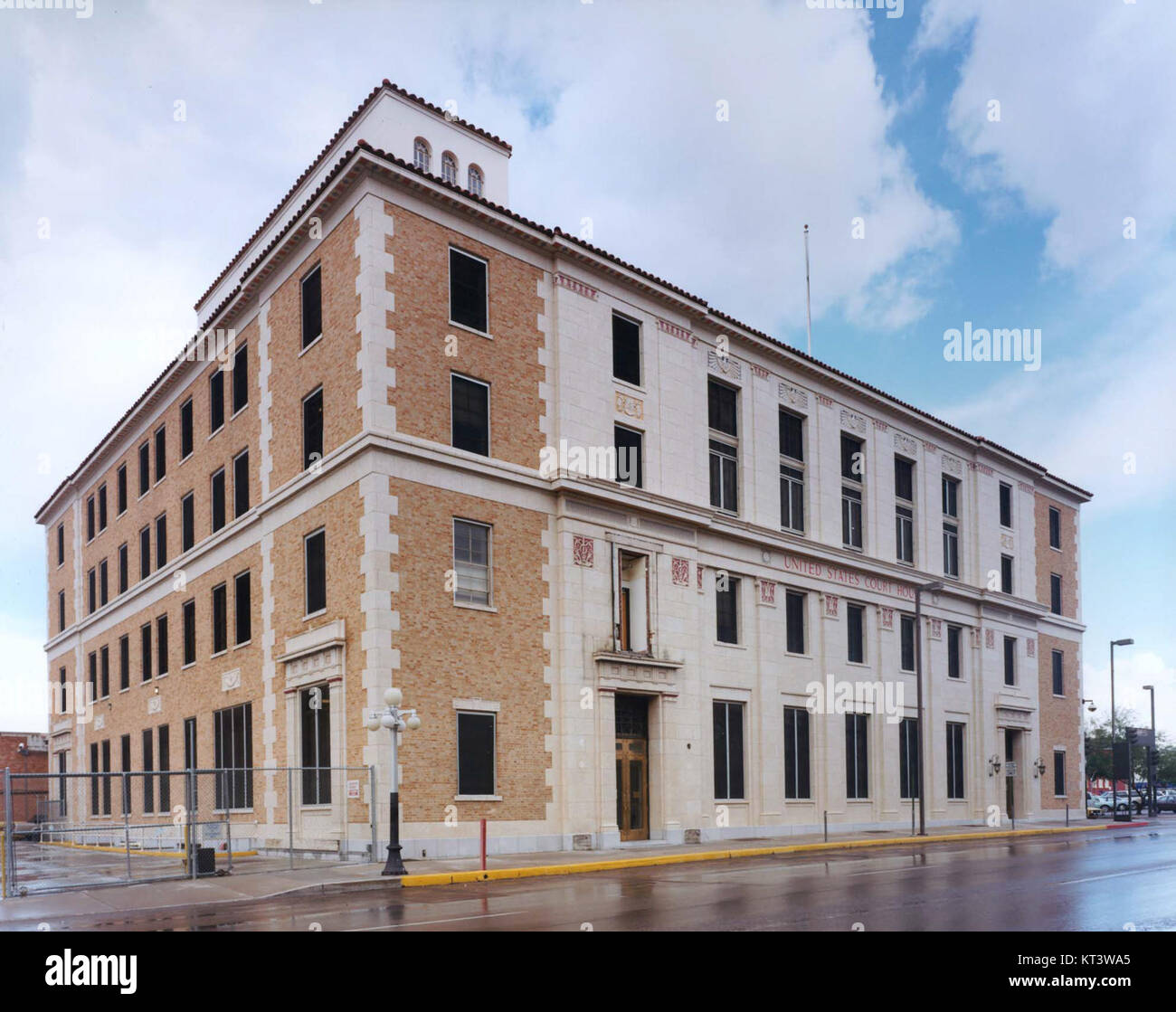 A photograph of the James A. Walsh U.S. Courthouse in Tucson, Arizona ...