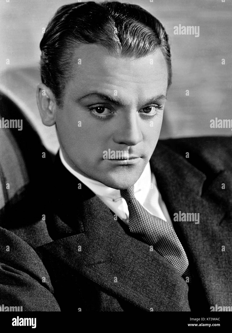 A promotional photograph of James Cagney, the renowned American actor ...