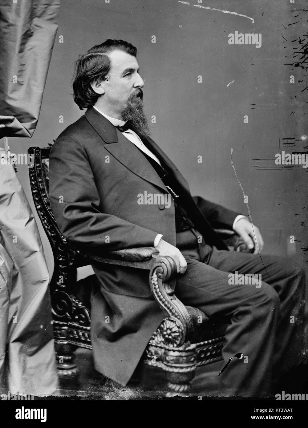 James Cavanaugh, featured in a portrait by Brady-Handy, was an ...