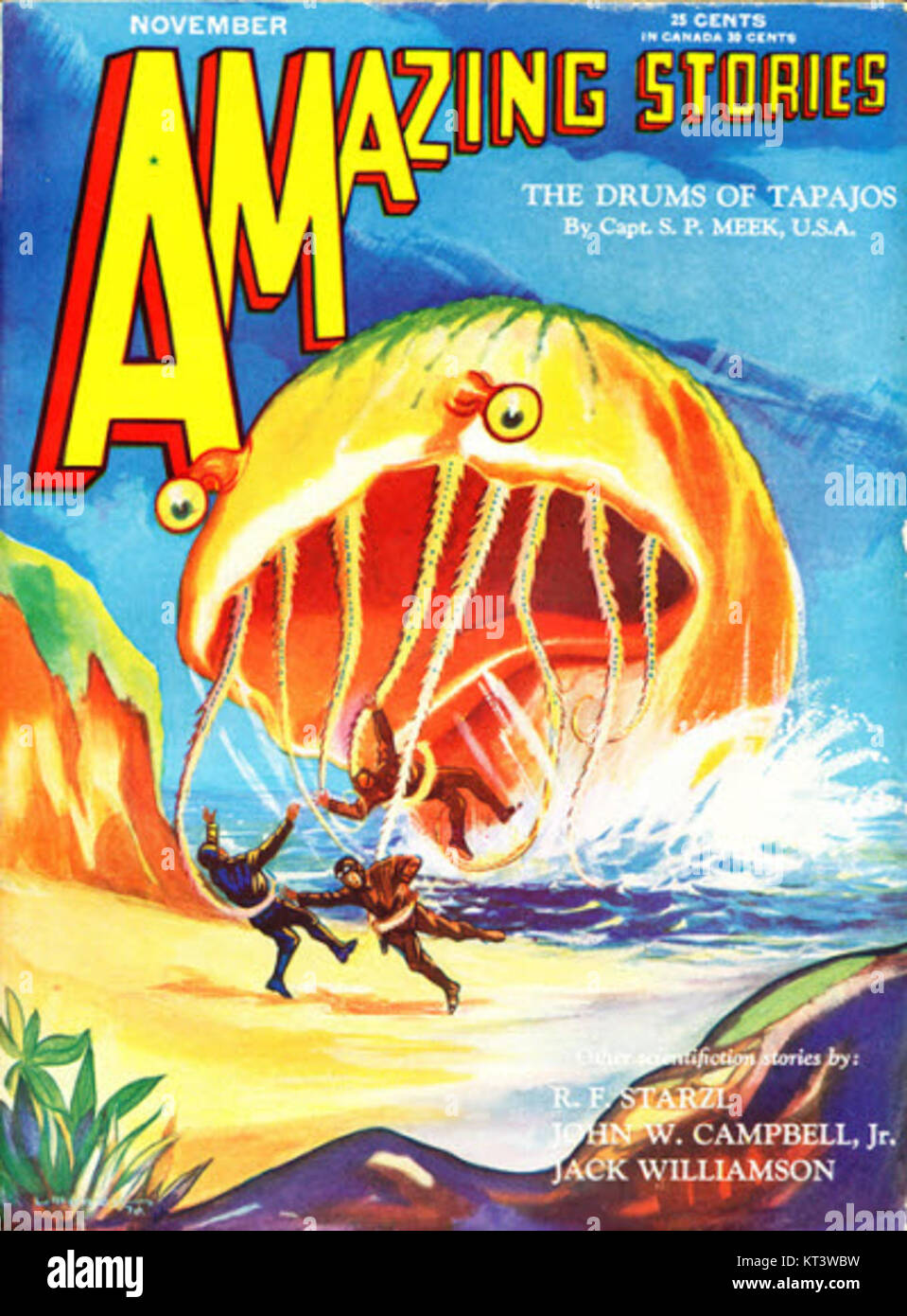 'Amazing Stories' was a popular science fiction magazine published in ...