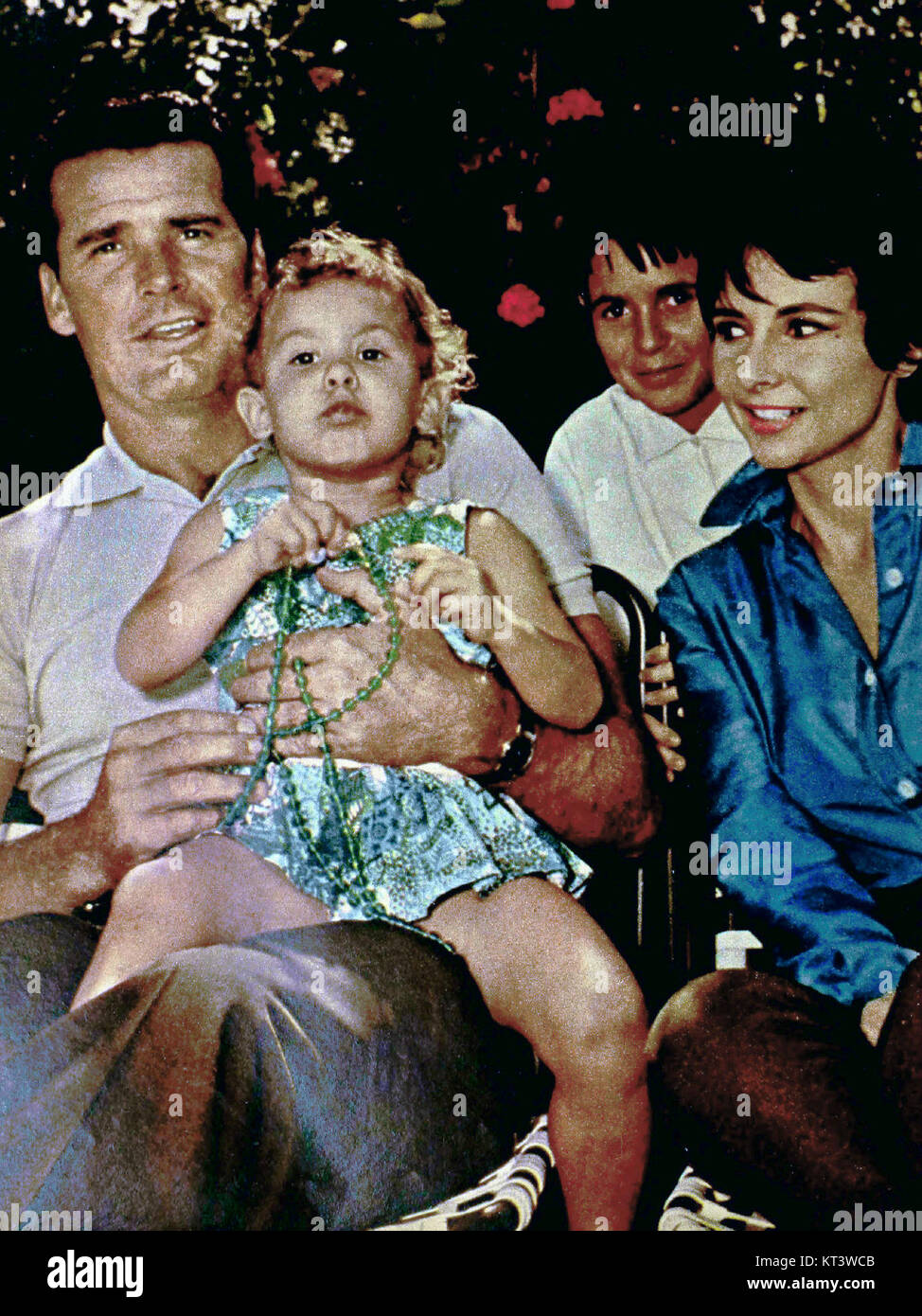 James garner family hi-res stock photography and images - Alamy