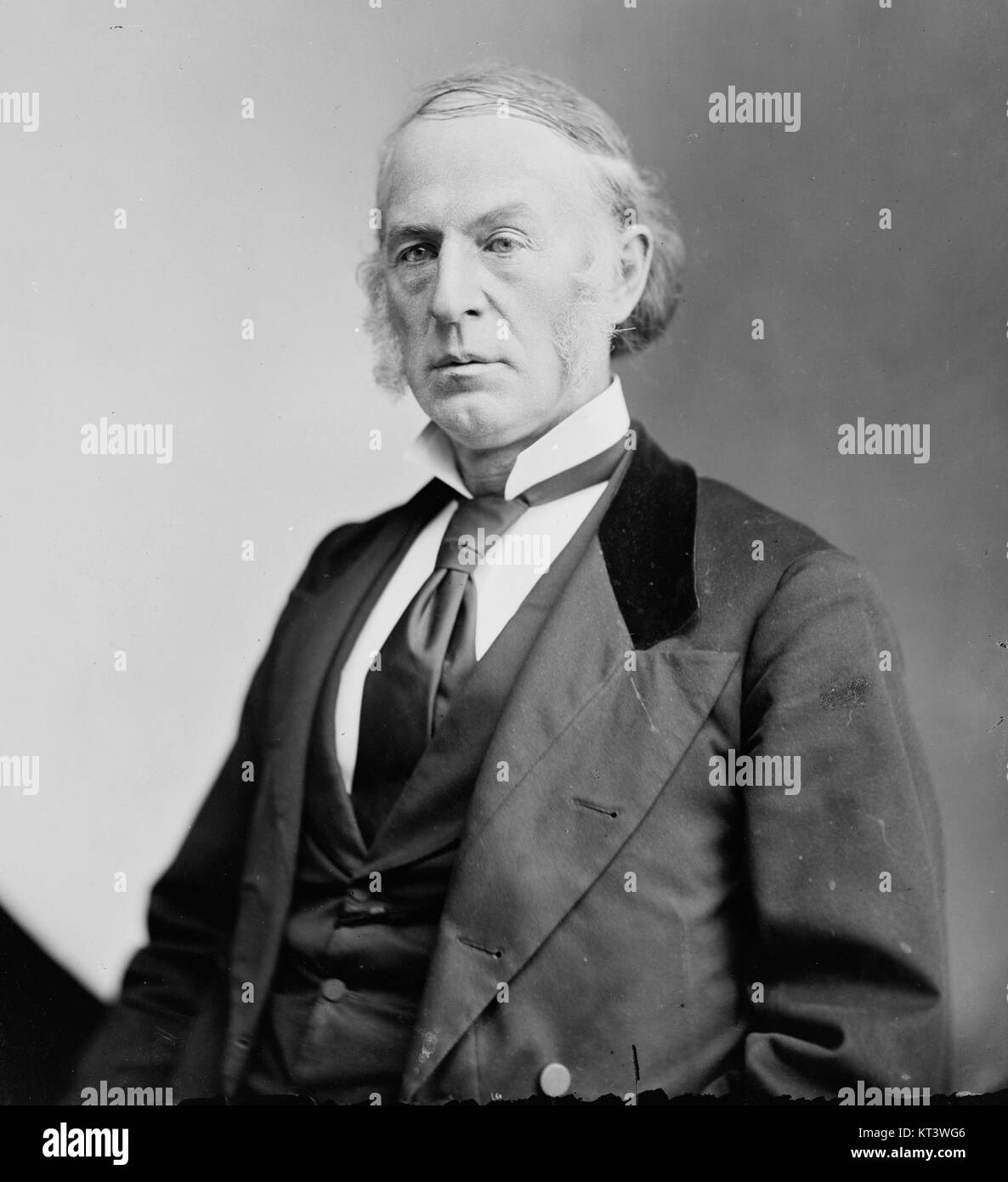 James W. Patterson, as captured in a Brady-Handy photograph, was a key ...