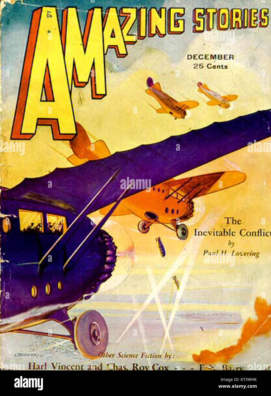 The 1931 edition of *Amazing Stories*, one of the first science fiction ...