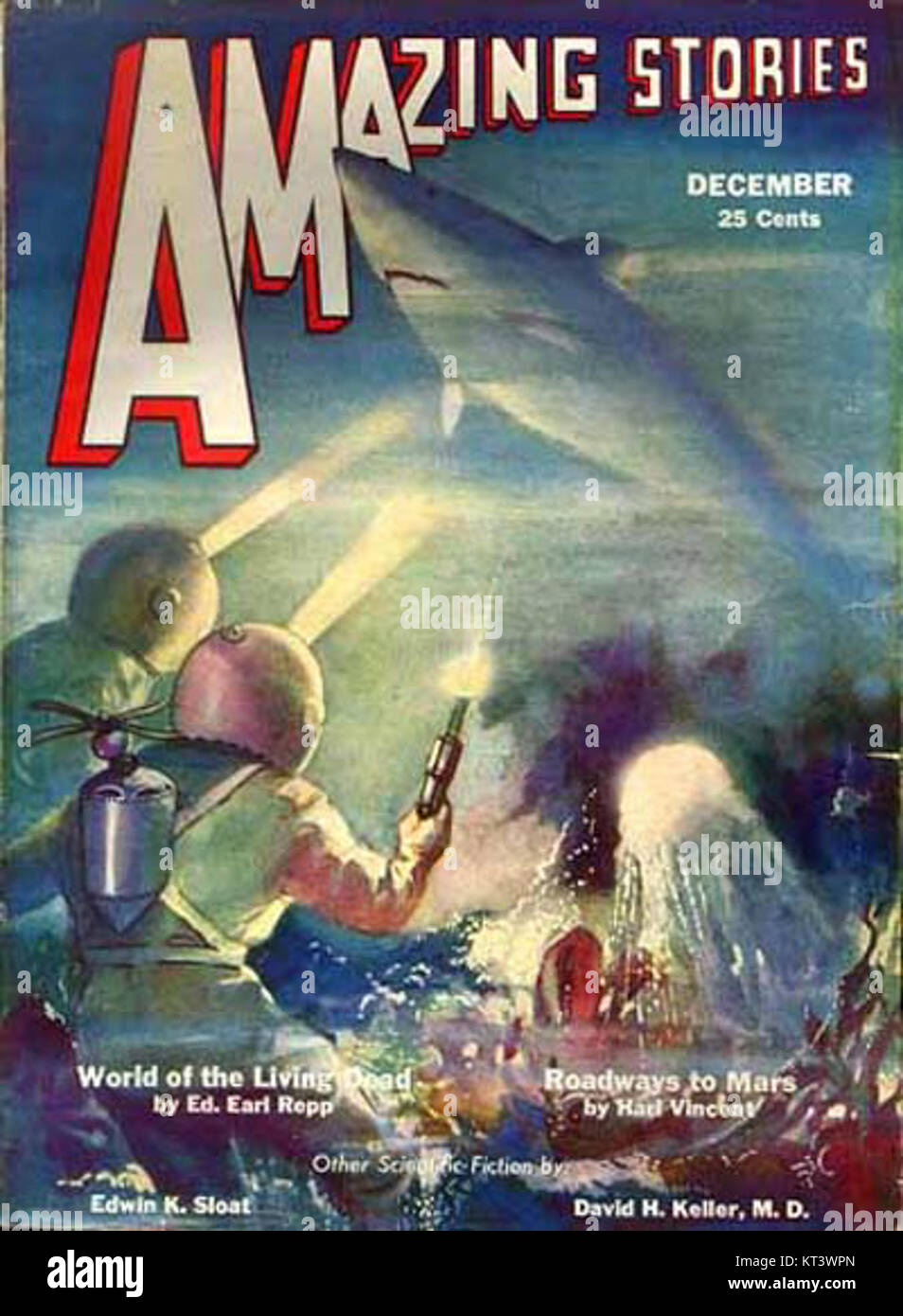 Amazing Stories, first published in 1932, is a science fiction magazine ...