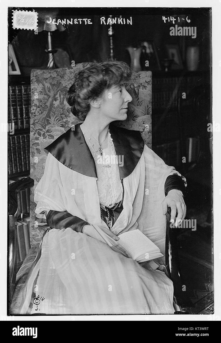 Jeannette Rankin, the first woman elected to the U.S. Congress ...
