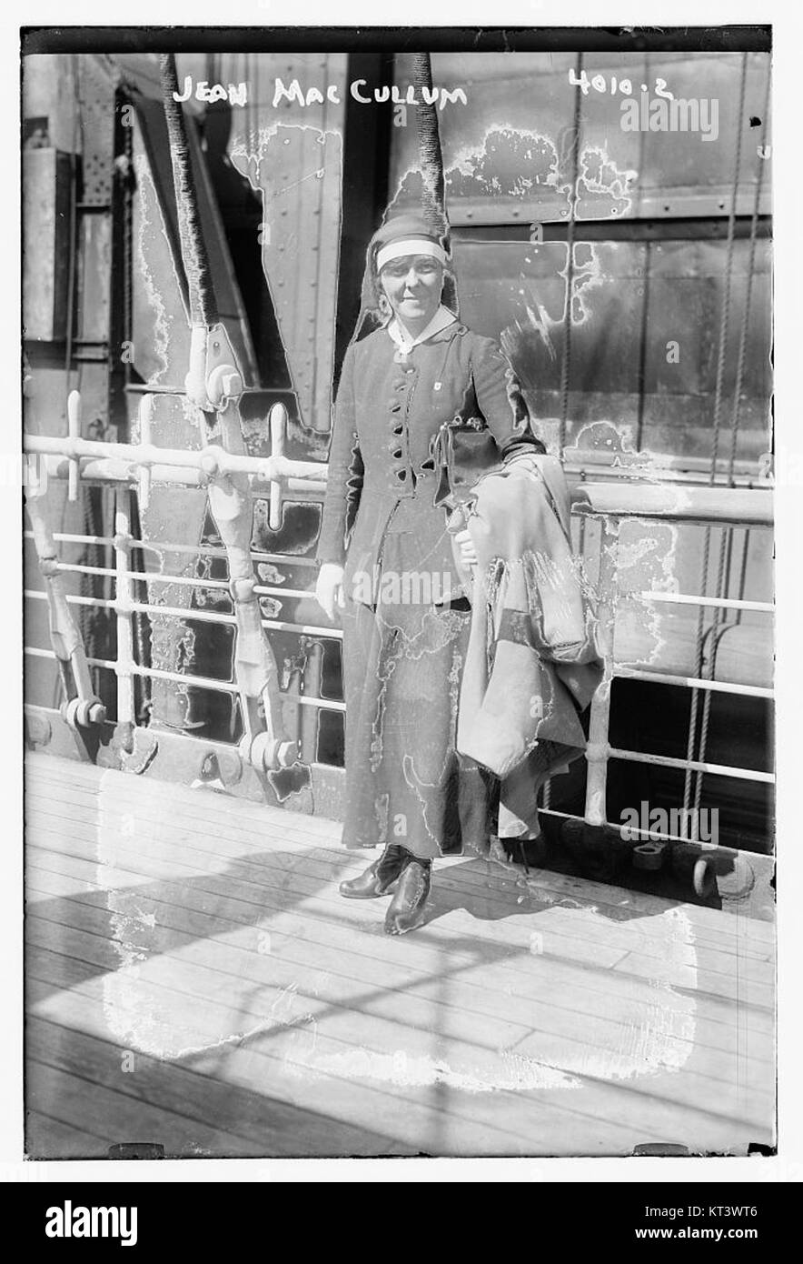 A portrait photograph of Jean MacCullum, a notable individual with a ...