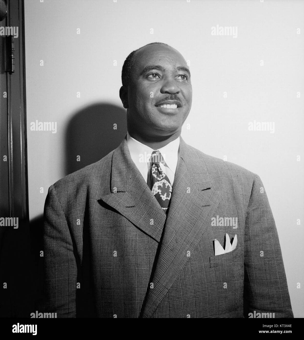 This photograph, taken by Herman Leonard in August 1946, shows Jimmie ...