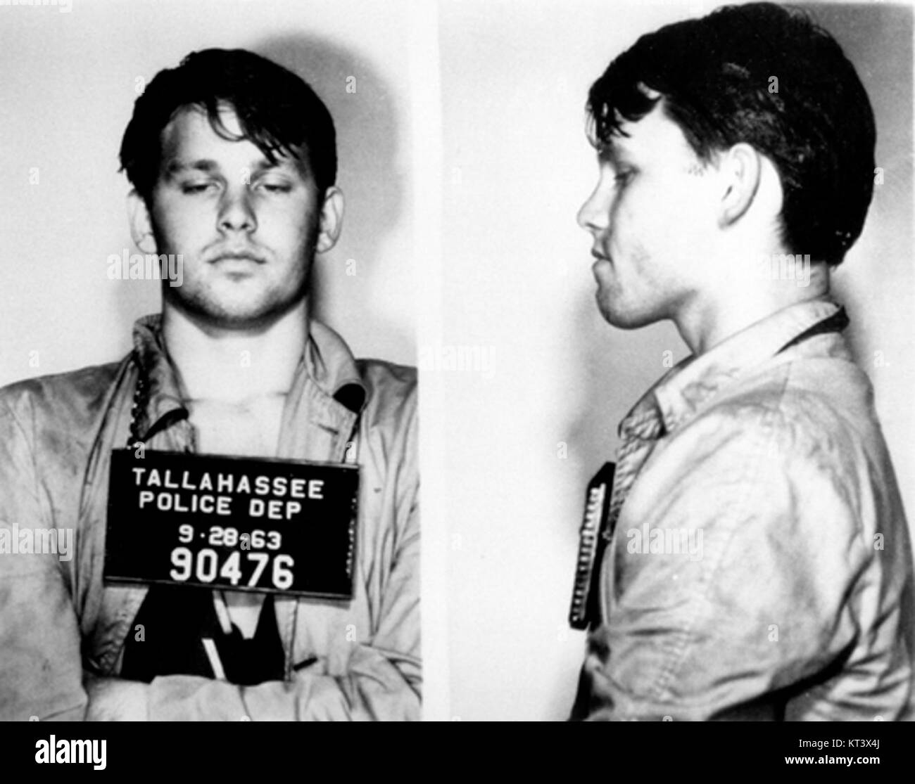 This mugshot of Jim Morrison, taken in 1963, captures a moment from the ...
