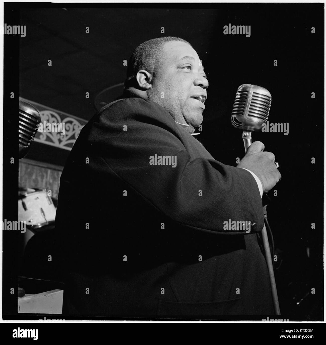 Jimmy Rushing was an American blues and jazz singer, known for his deep ...