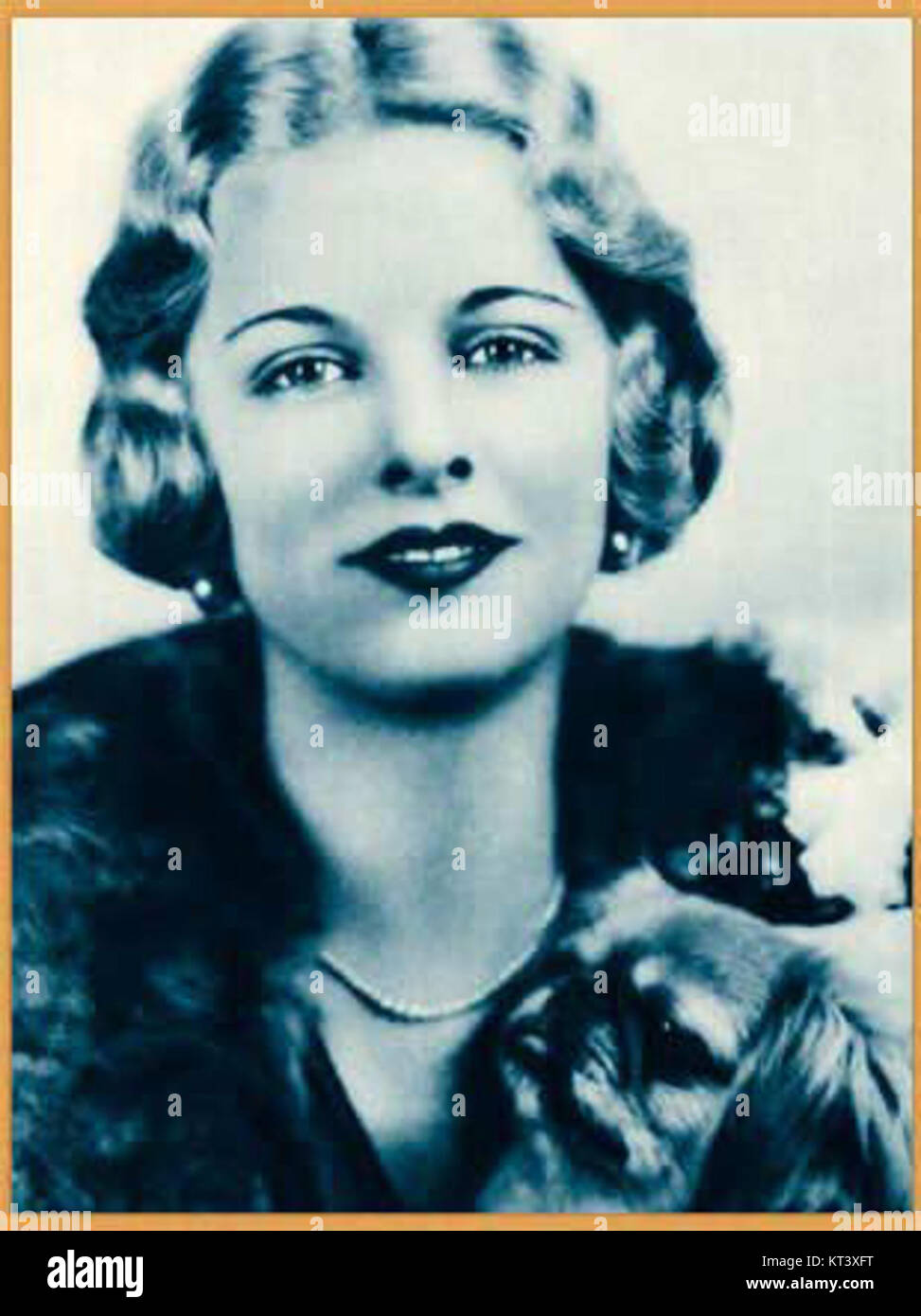 Joan Bennett, an iconic actress from the 'Stars of the Photoplay ...