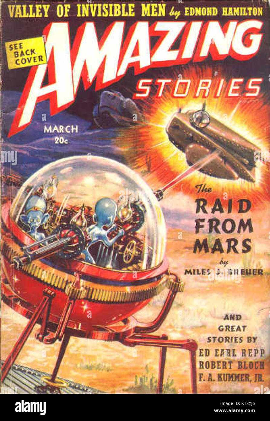 Amazing Stories was a popular science fiction magazine that started in ...