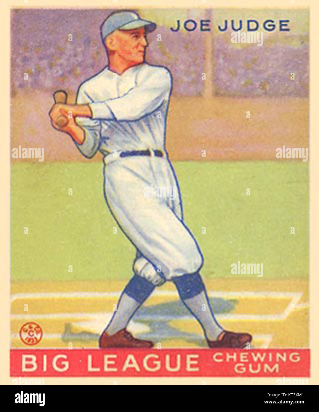 The Joe Judge Goudey card is a collectible baseball card from the 1930s ...