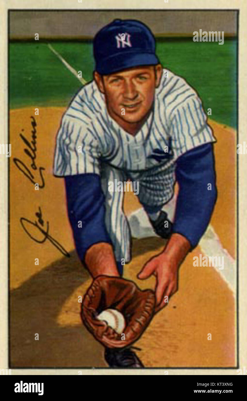 This image features Joe Collins, possibly a figure from the 1950s ...