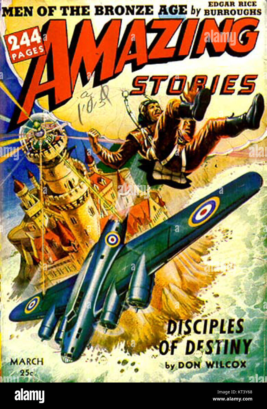 Amazing Stories, published in 1942, was a pioneering science fiction ...