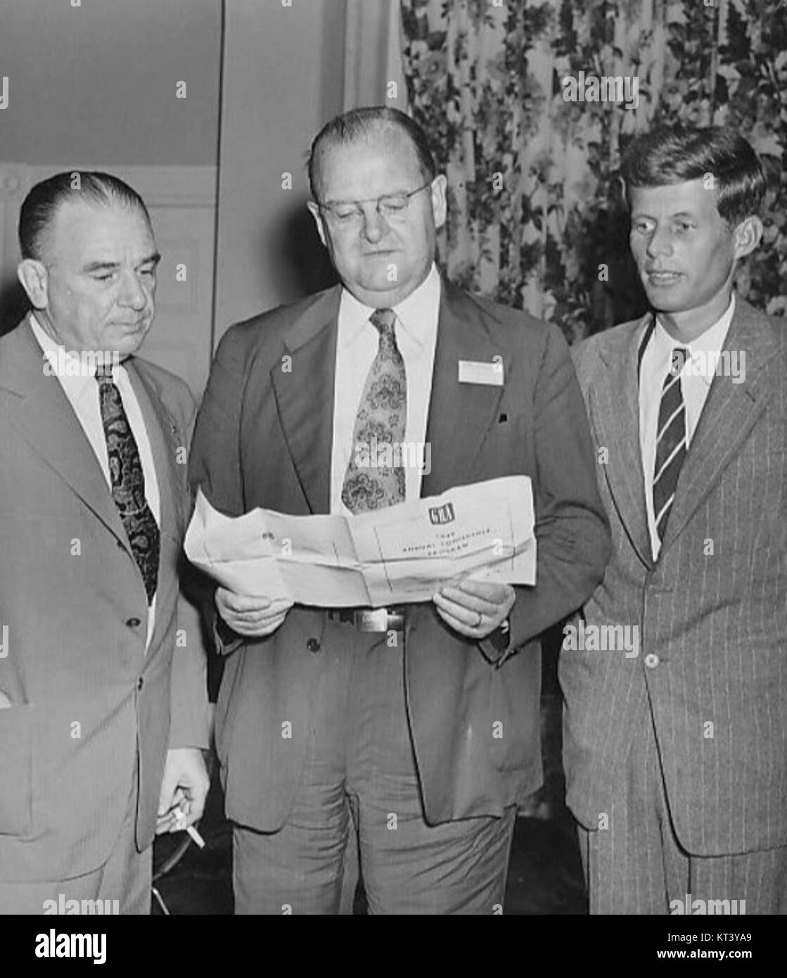 John F. Kennedy, a future U.S. President, ran for Congress in 1946 ...