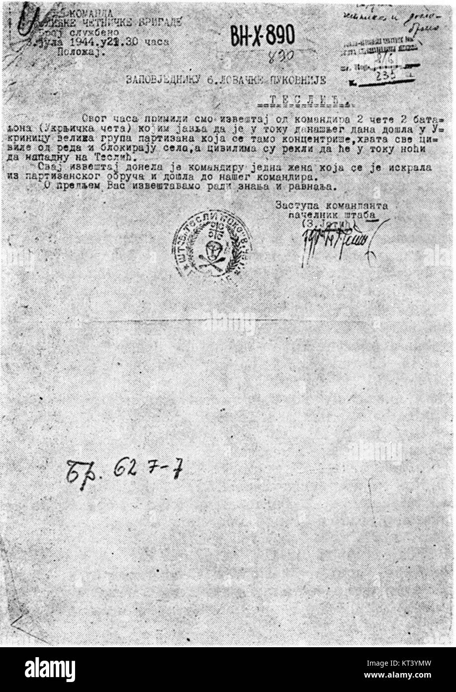 Cetnici (Chetniks) were a Yugoslav royalist and nationalist resistance ...