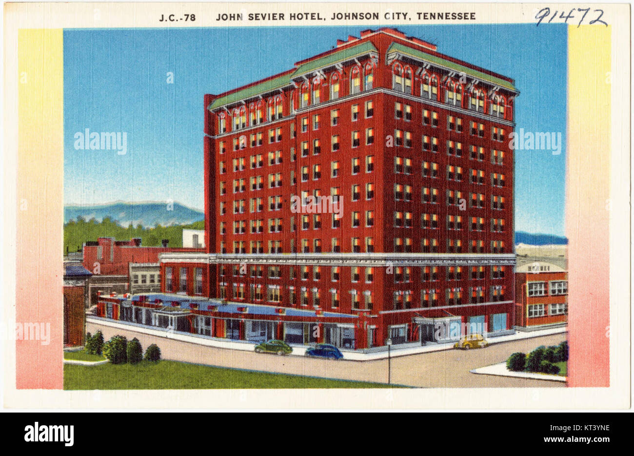 John Sevier Hotel, Johnson City, Tennessee (91472 Stock Photo - Alamy