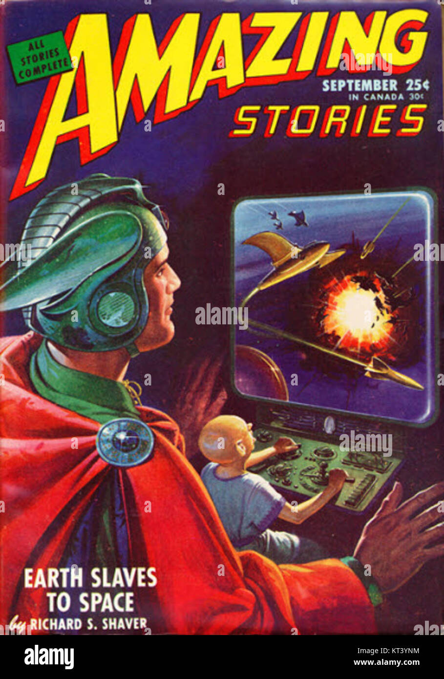 This issue of *Amazing Stories*, published in September 1946, is a ...