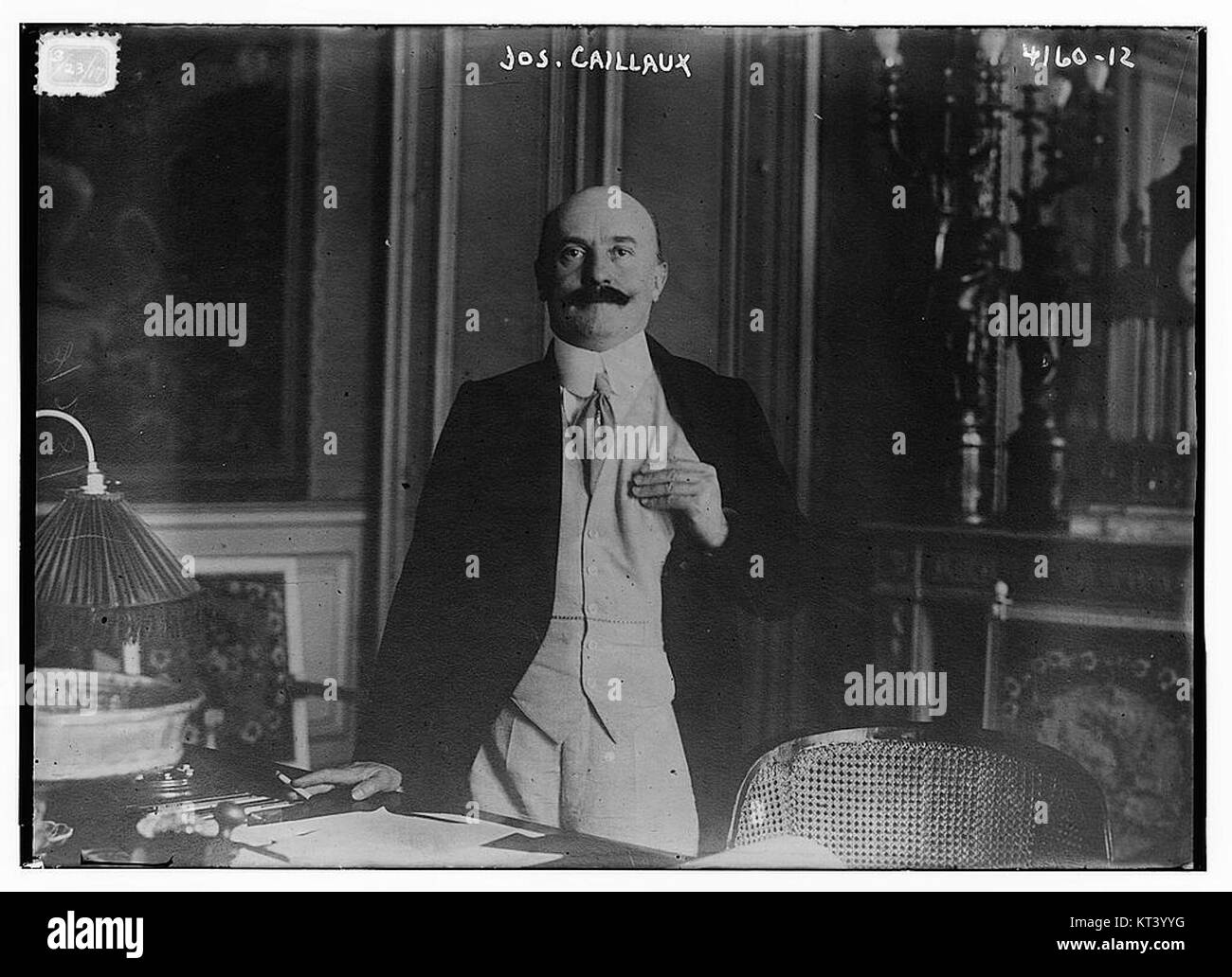 Joseph Caillaux was a French politician in the early 20th century ...