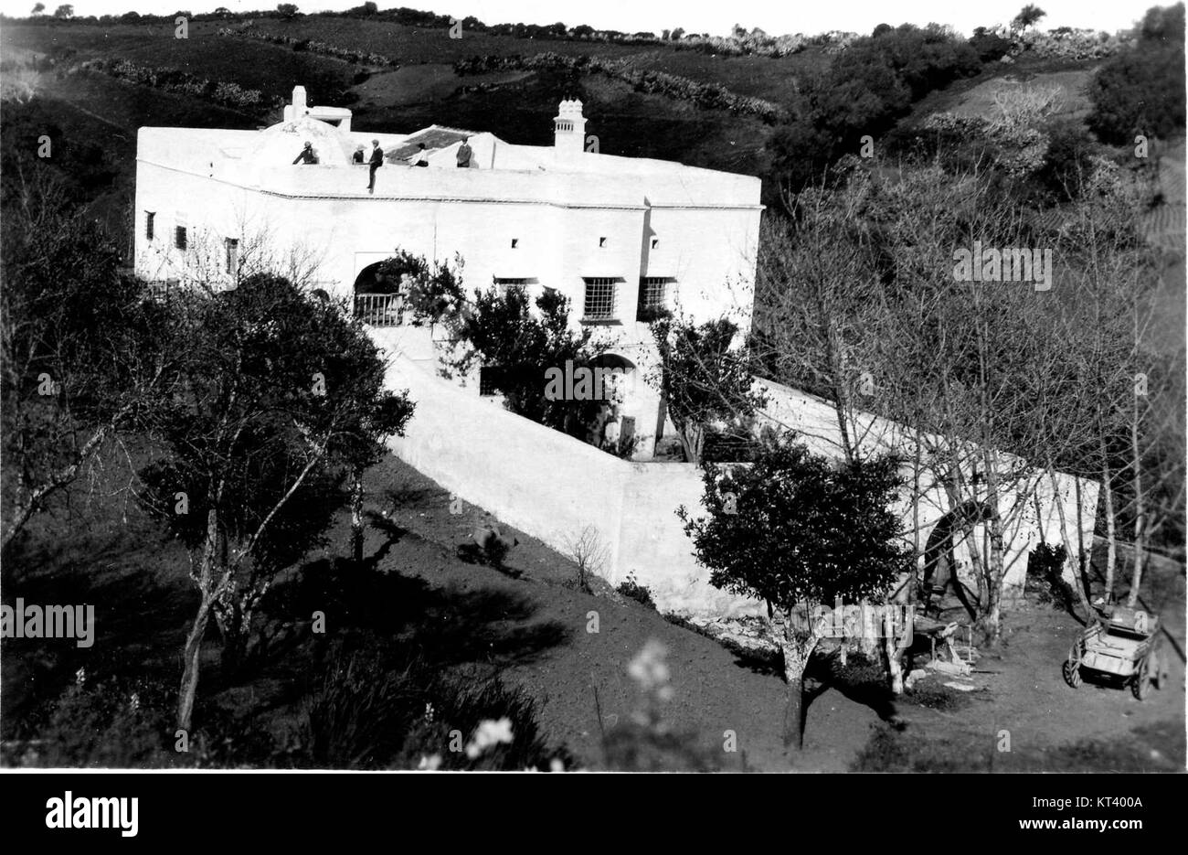 Josef Hammar's fruit farm in Bouzarea, Algeria, captured in 1926 ...