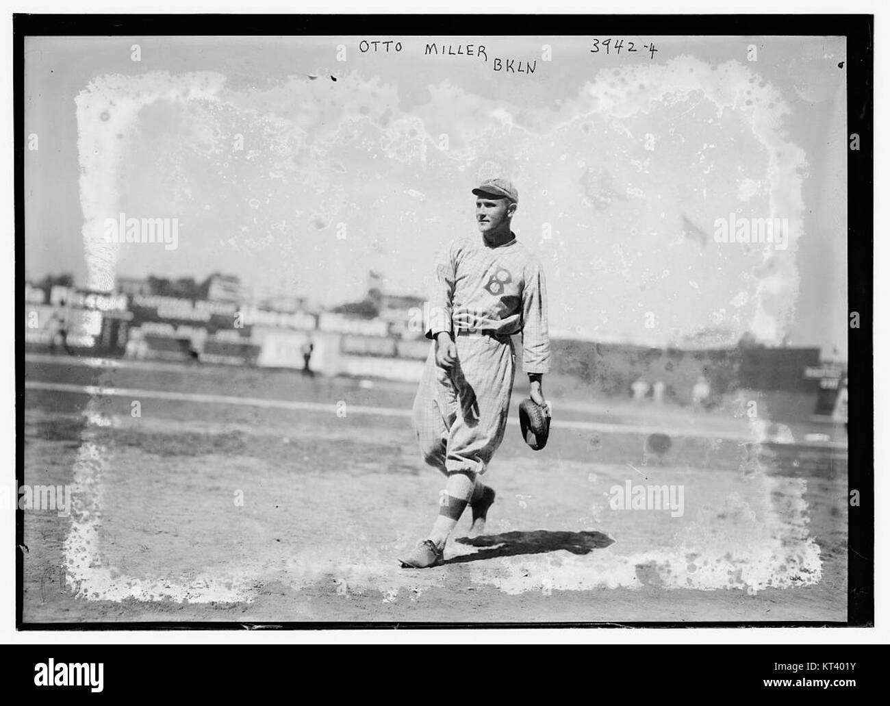 This image likely depicts Otto Miller, a baseball player associated ...