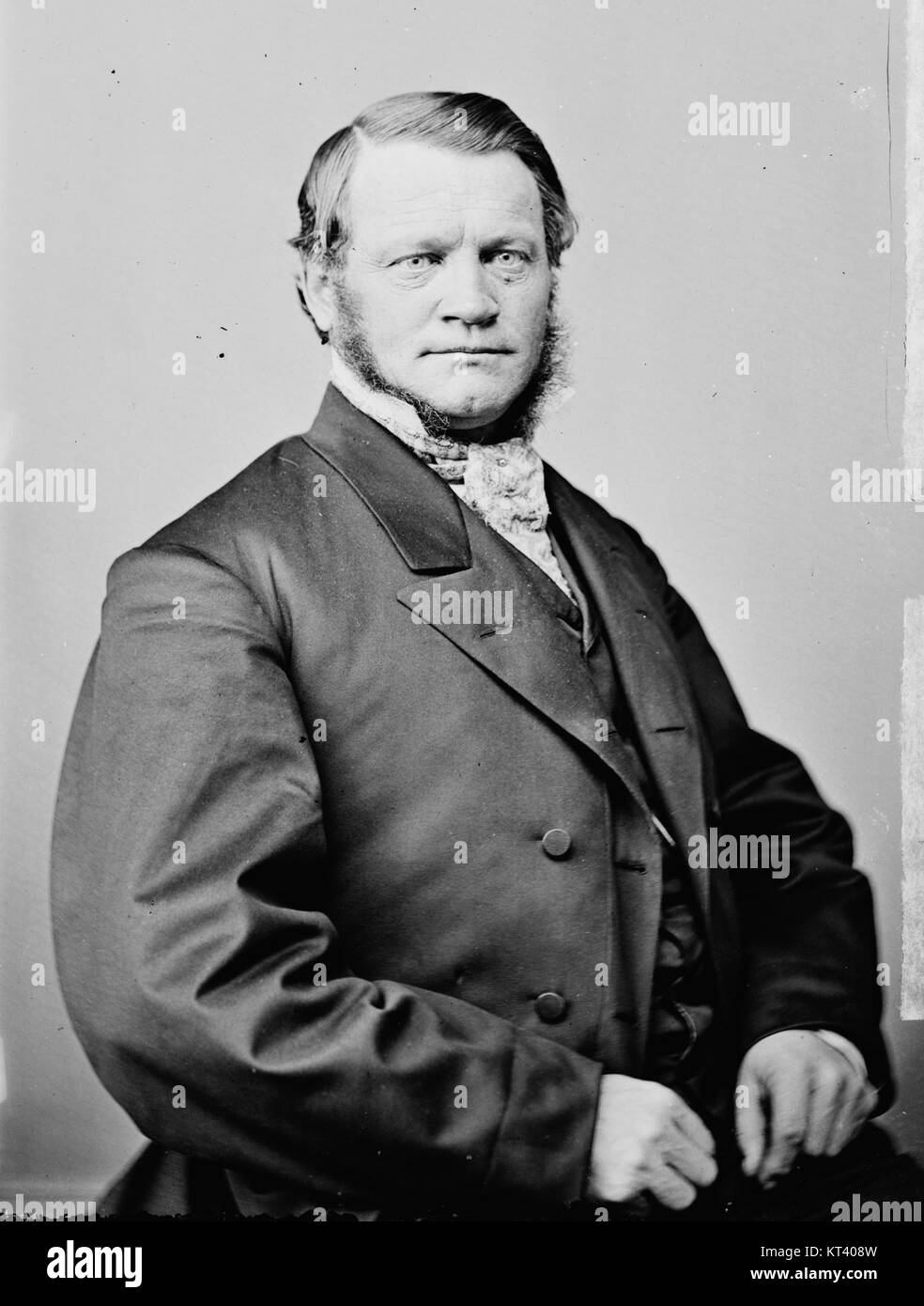 Josiah Bushnell Grinnell - Brady-Handy Stock Photo - Alamy