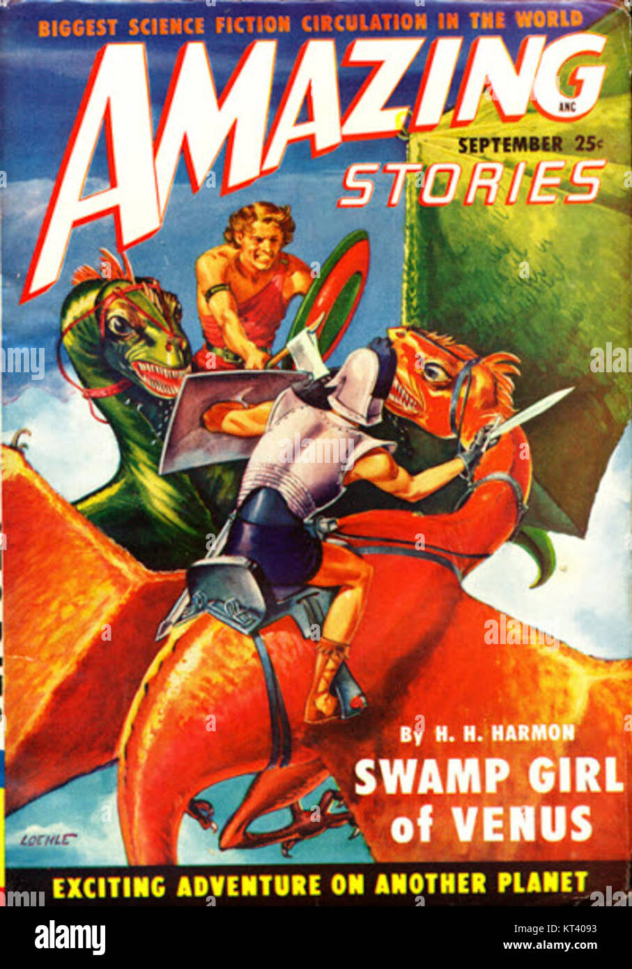 Amazing Stories, the science fiction magazine, featured a variety of ...