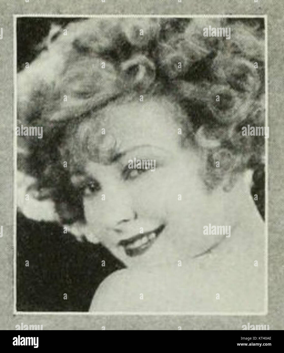 This photograph of actress Joyce Compton showcases her in a classic ...